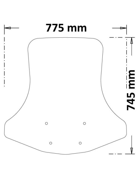 Pare-Brise Isotta pour Scooter Silence S01 et Seat MO